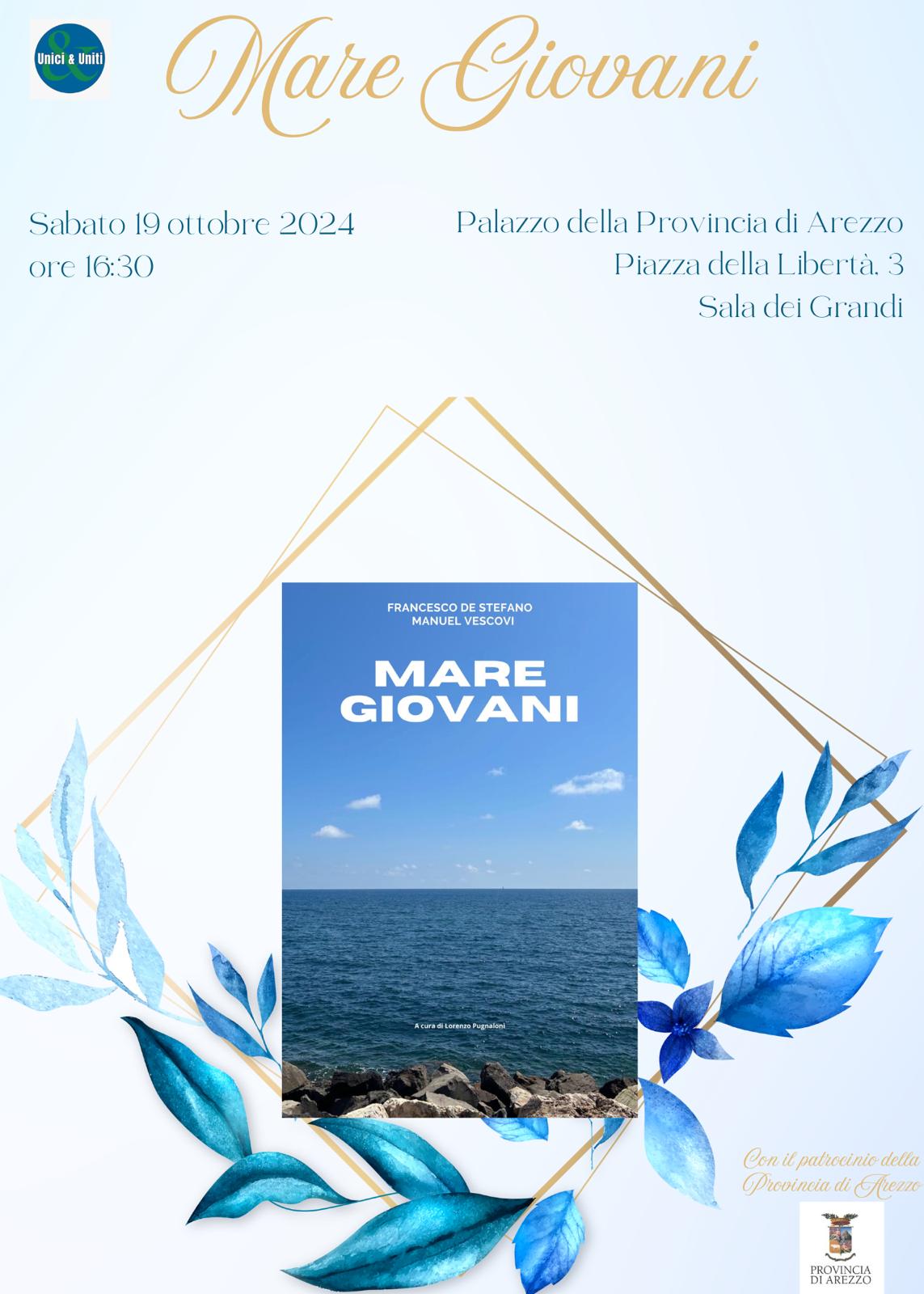 Presentazione libro “MARE GIOVANI” – Provincia di Arezzo