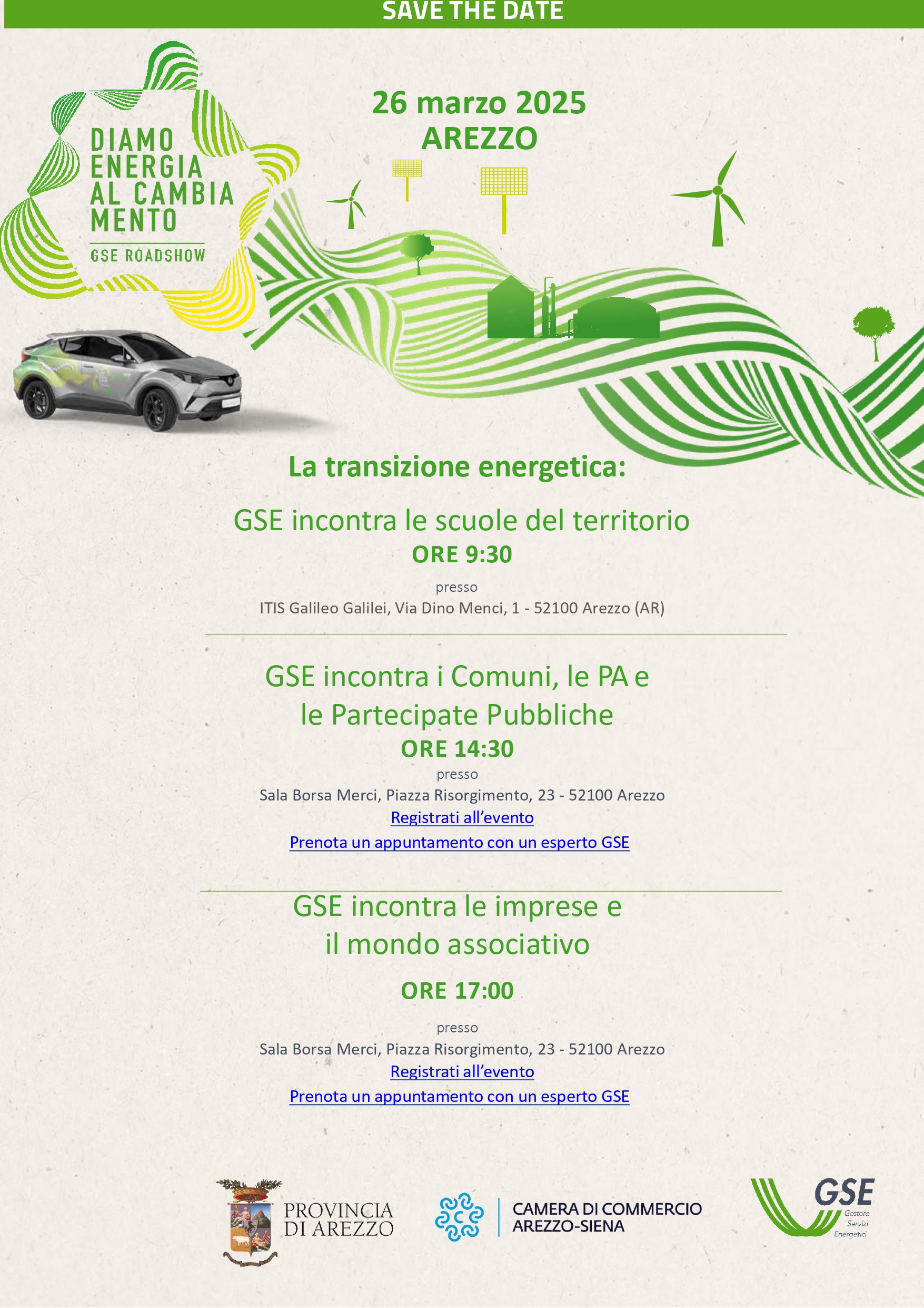 Focus sulla transizione energetica – Provincia di Arezzo