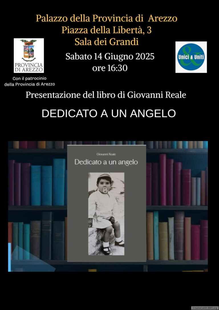 Presentazione del libro “Dedicato a un angelo” di Giovanni Reale ...